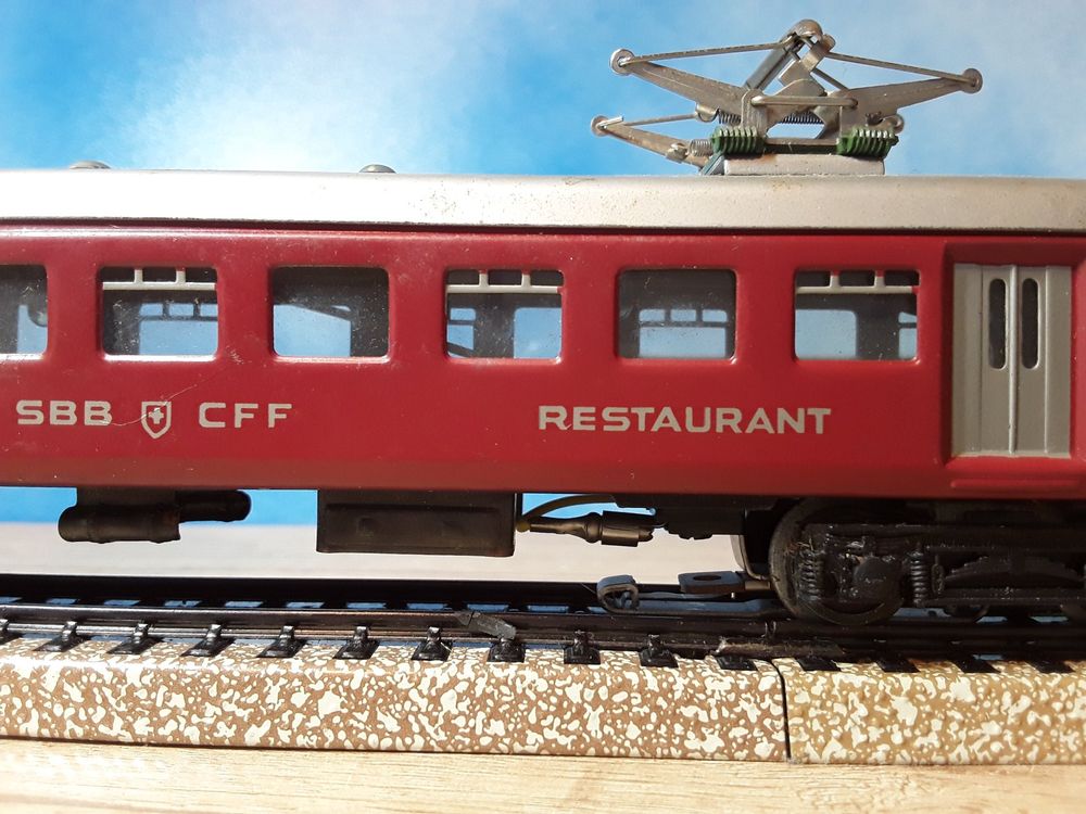 Märklin _ SBB Restaurant _ Zürich Bern Genf _ Licht Spur H0 (Gebraucht) in Rüti ZH für CHF 14 ...