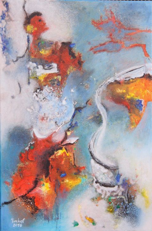 Gemälde Abstrakt | Kaufen auf Ricardo