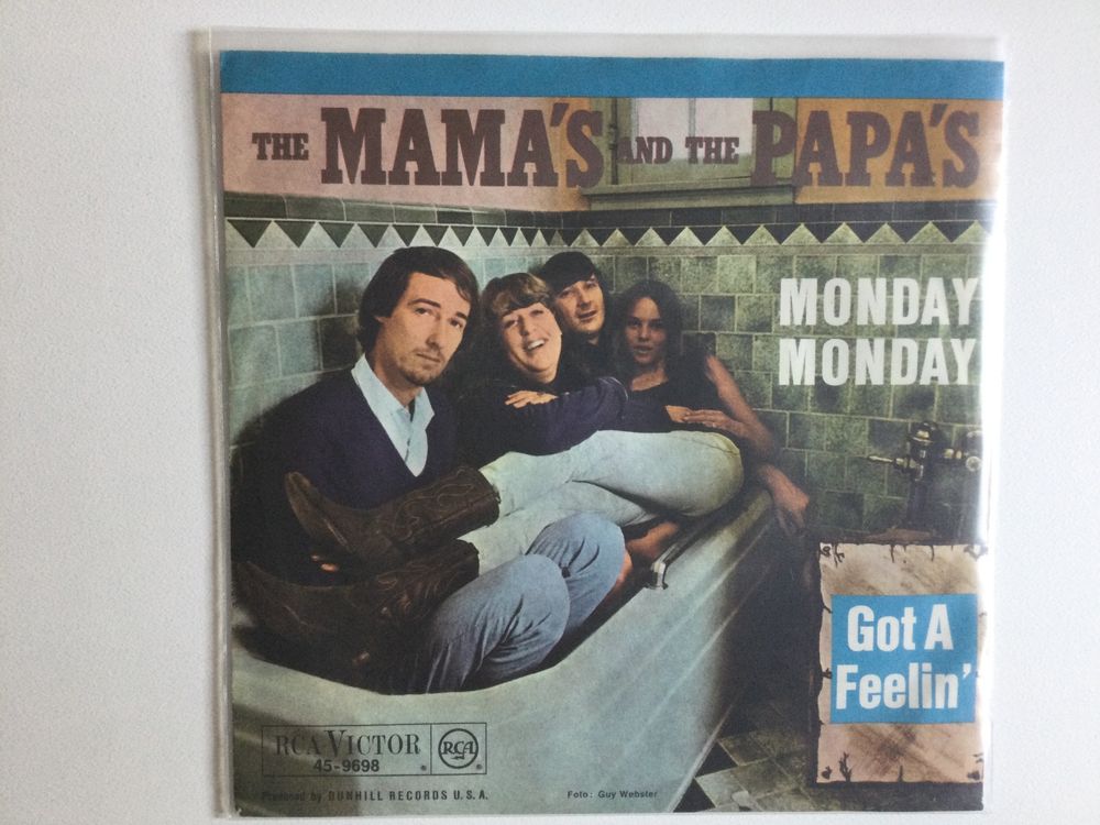 Mama’s And Papa’s Single - Monday Monday / Got A Feeling (Gebraucht) in ...