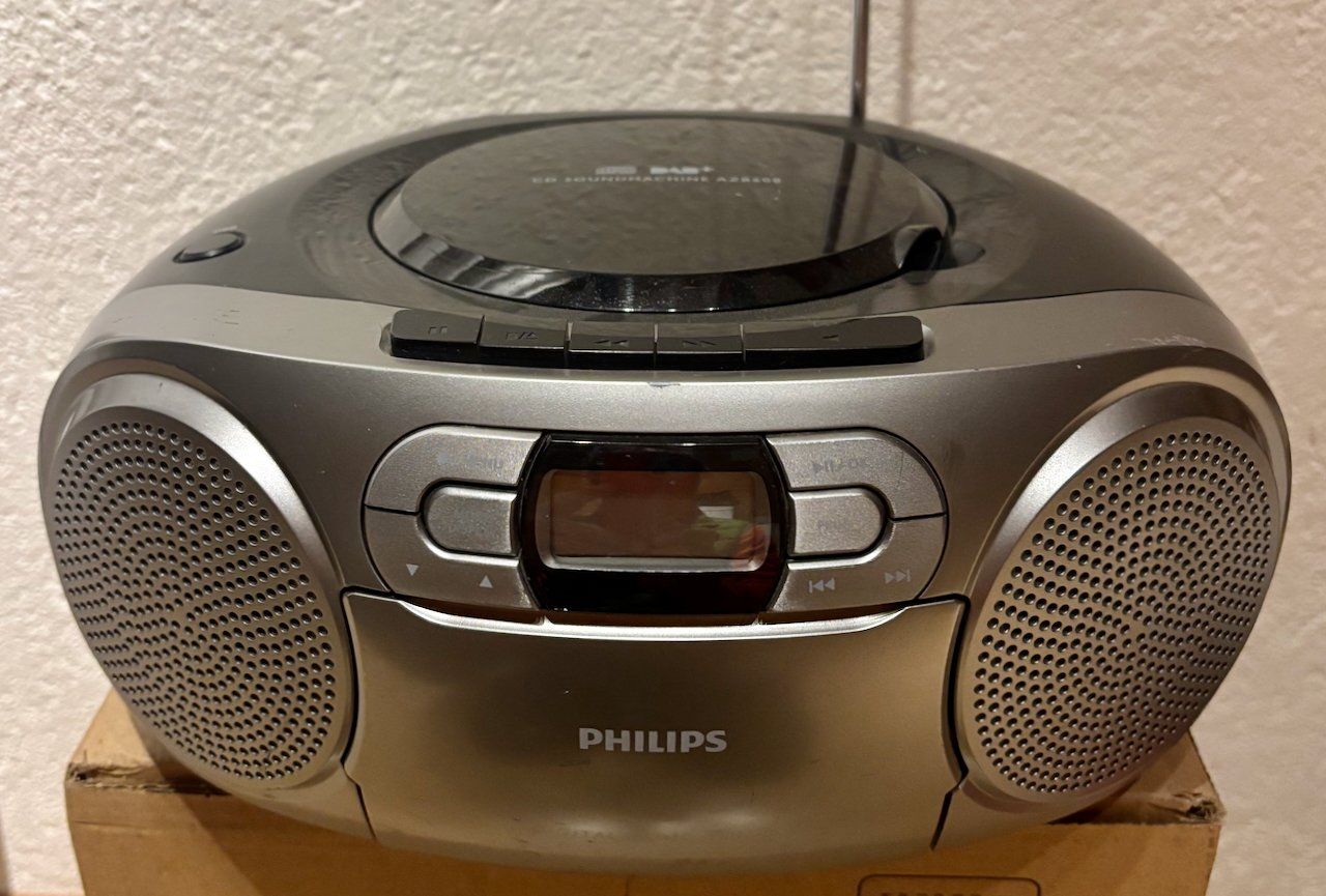 Philips Sound Machine AZB 600 Radio-CD-Kassettengerät (Gebraucht) in ...