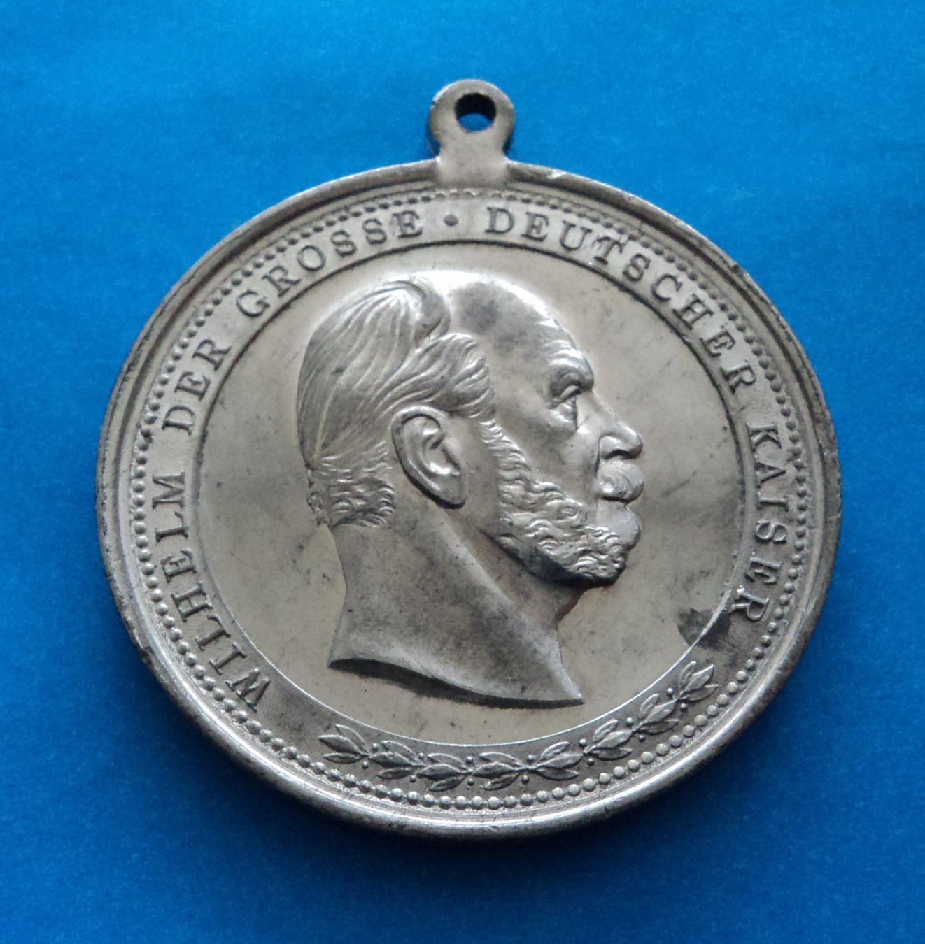 Gedenkmedaille National Denkmal für Kaiser Wilhelm I, SS (Gebraucht) in ...