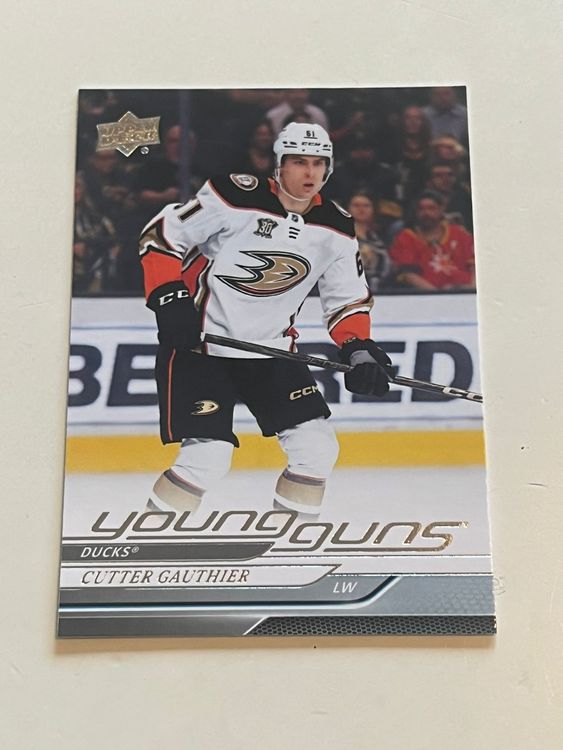 Cutter Gauthier 2024 Young Guns Anaheim Ducks (Neu (gemäss Beschreibung)) in Möhlin für CHF 22 ...