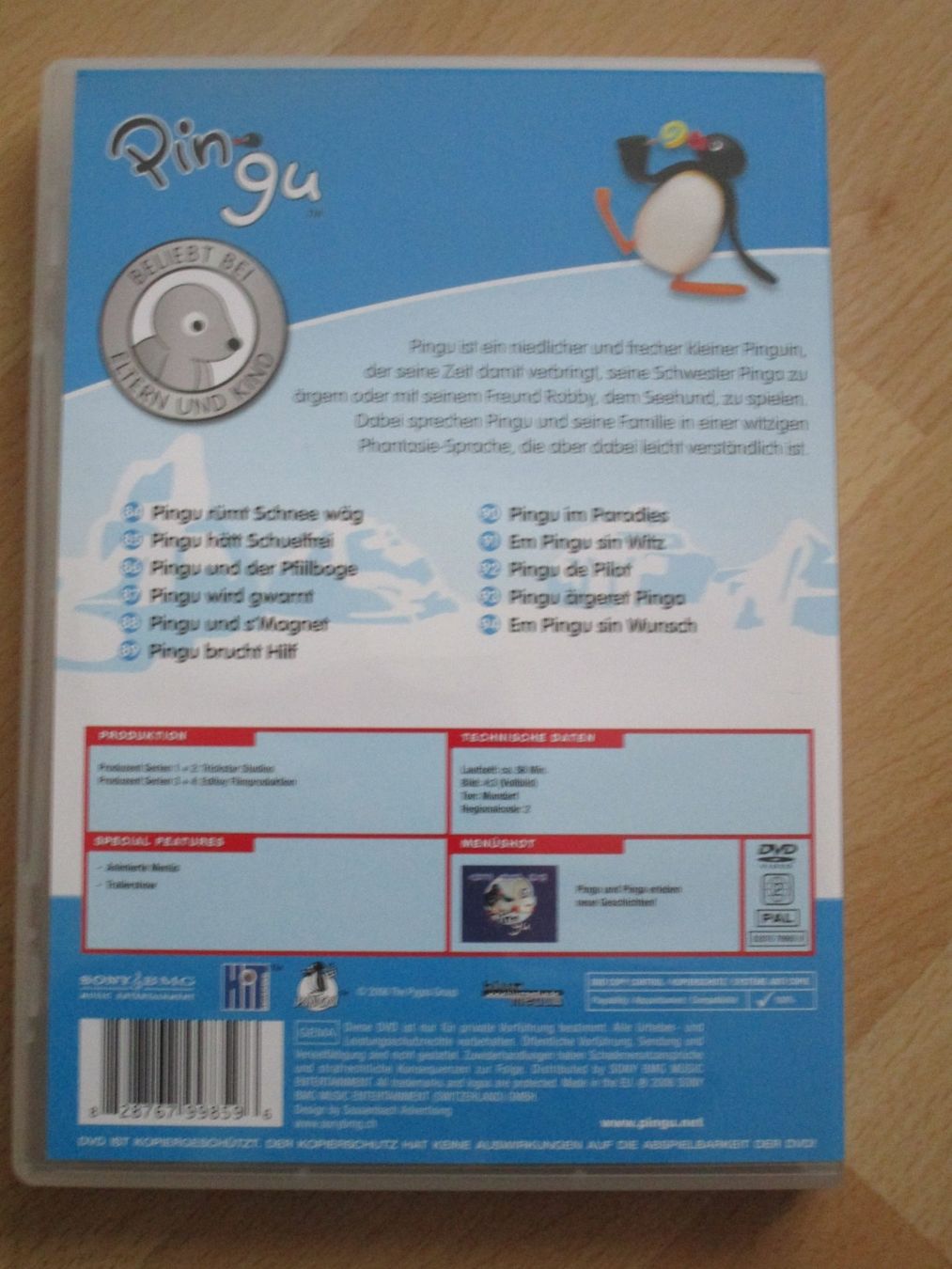 Pingu S' Bescht 8 DVD selten Topp NEU Zustand 📀 (Gebraucht) in Gossau ...