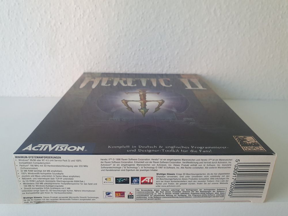 PC Game Heretic II (HeXen Series) (1998) Big Box (Gebraucht) in ...