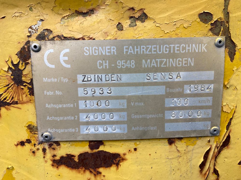 Tieflader LKW-Anhänger 2-Achser mit Rampen | Kaufen auf Ricardo