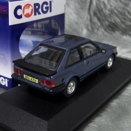 Ford Escort MK III XR3 1980-1985 RHD Caspian blau met. 1:43 (Neu und ...