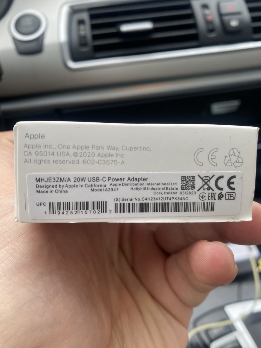 Apple 20W USB-C Power Adapter Ladegerät Neu OVP (Neu und ...