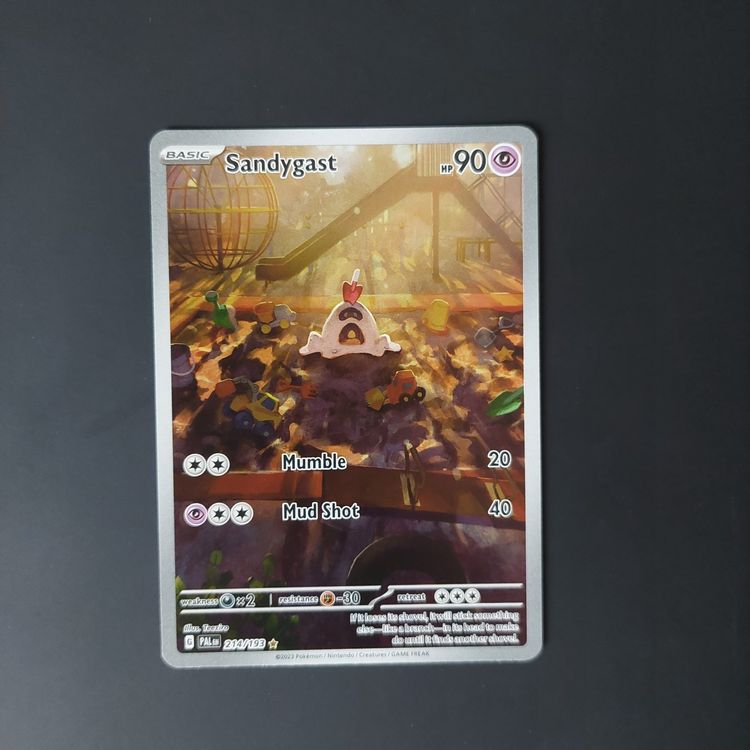 Sandygast (PAL 214) eng Paldea Evolved Pokemon | Kaufen auf Ricardo