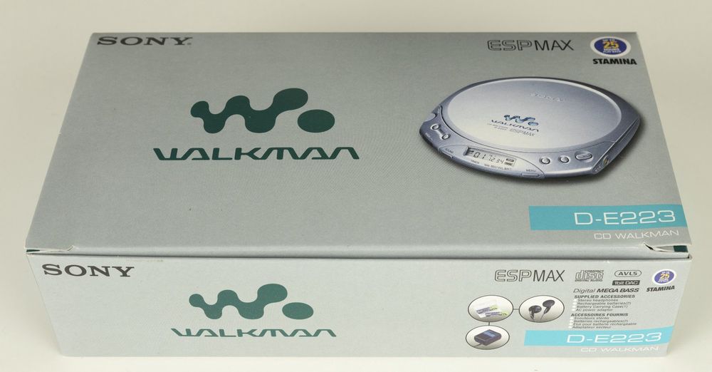 Sony Walkman CD-Player D-E223, neu und originalverpackt (Neu und ...