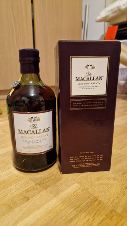 The Macallan 1851 Inspiration Scotch Whisky (Neu und originalverpackt) in Bern für CHF 900 – mit ...