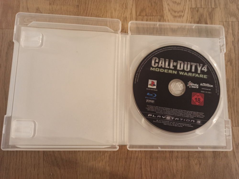 🎮🎮🎮🎮🎮Call of Duty 4 Modern Warfare / PS3🎮🎮🎮🎮🎮 (Gebraucht) in Oberweningen für CHF 2.95 – mit ...