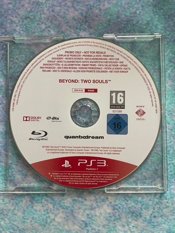 PS3: Beyond Two Souls *PROMO* | Kaufen auf Ricardo
