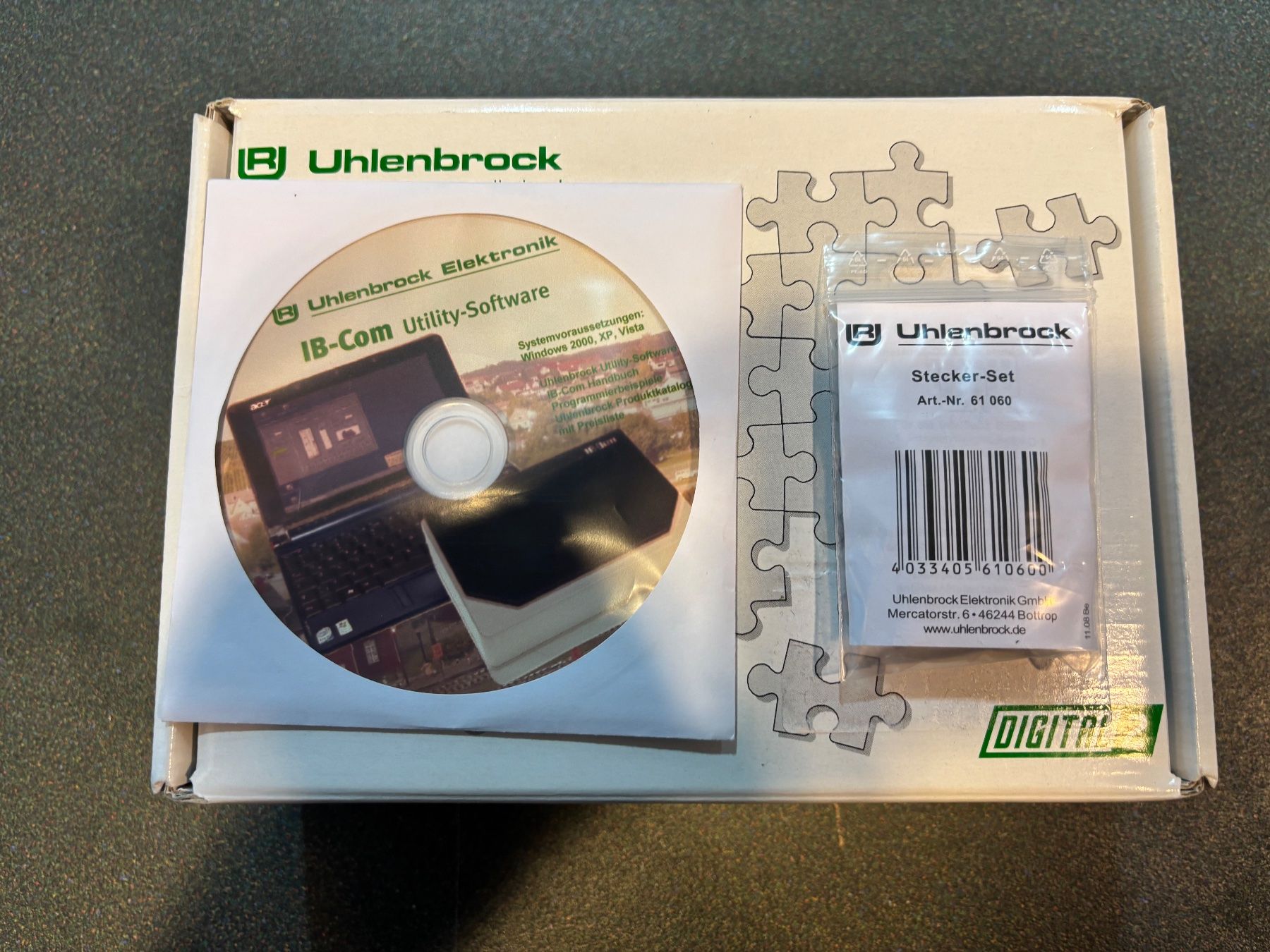 Uhlenbrock 65071 IB-Com Digitalzentrale Für PC Digital (Usato) a ...