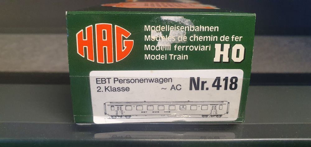 HAG:AC: EBT EW I PERSONENWAGEN B TOP/OVP (Gebraucht) in Biglen für CHF 68 – mit Lieferung auf ...