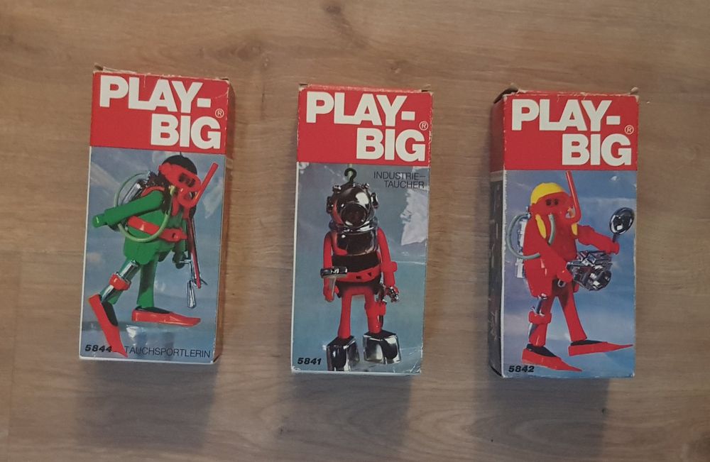 Play Big "Taucher"(3 Figuren/OVP/ Top) (Gebraucht) in Aarau für CHF 29 ...