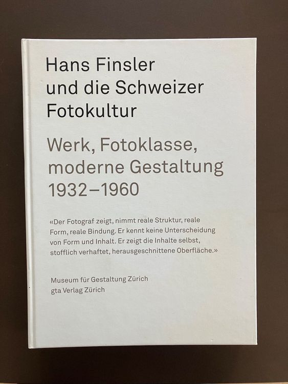Hans Finsler - Fotografie - Design - Architektur - Schweiz (Gebraucht ...
