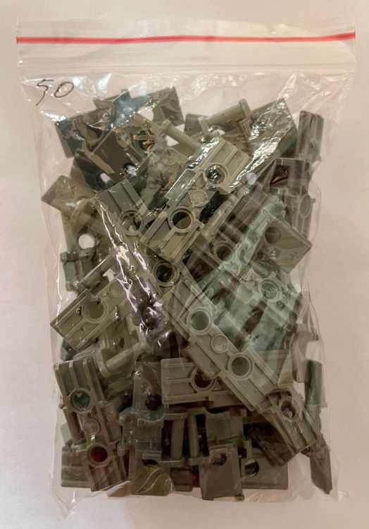 Lego 50 x Technic, Link Tread Wide with 2 Pin Holes - 57518 (Gebraucht ...