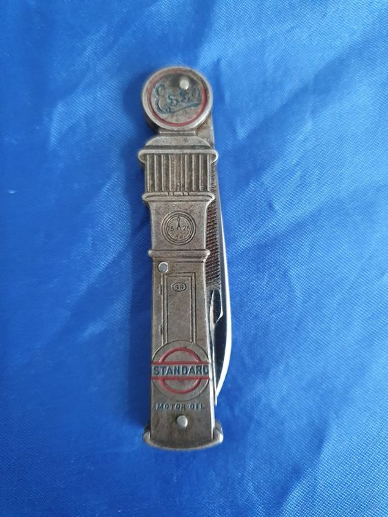 Esso Sackmesser Messer Standart Oil Zapfsäule Selten (Gebraucht) in für ...