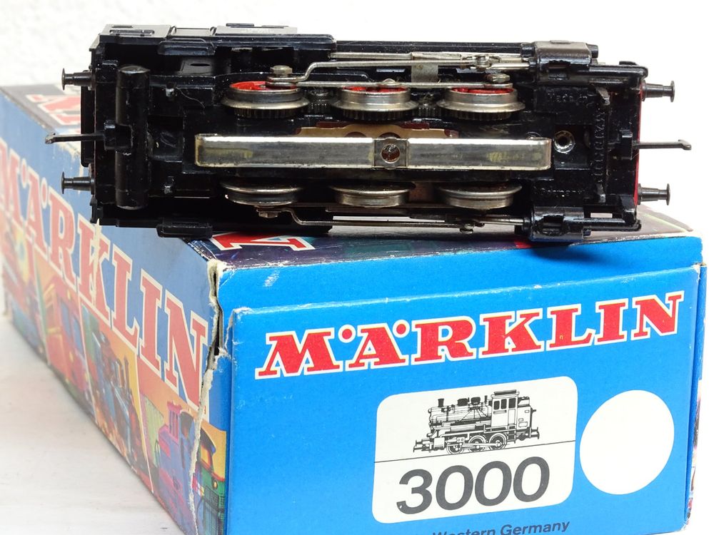 Märklin 3000 Dampflok BR89 006 DB, Schwarz, H0,WS/AC,OVP (Gebraucht) in Wohlen für CHF 26 – mit ...