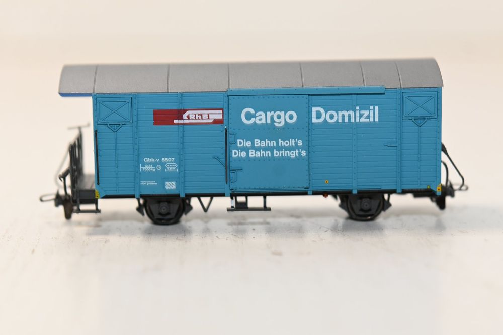 RhB Gbk-v 5507 Cargo Bemo HOm mit OVP (Gebraucht) in Laupen ZH für CHF 16 – mit Lieferung auf ...