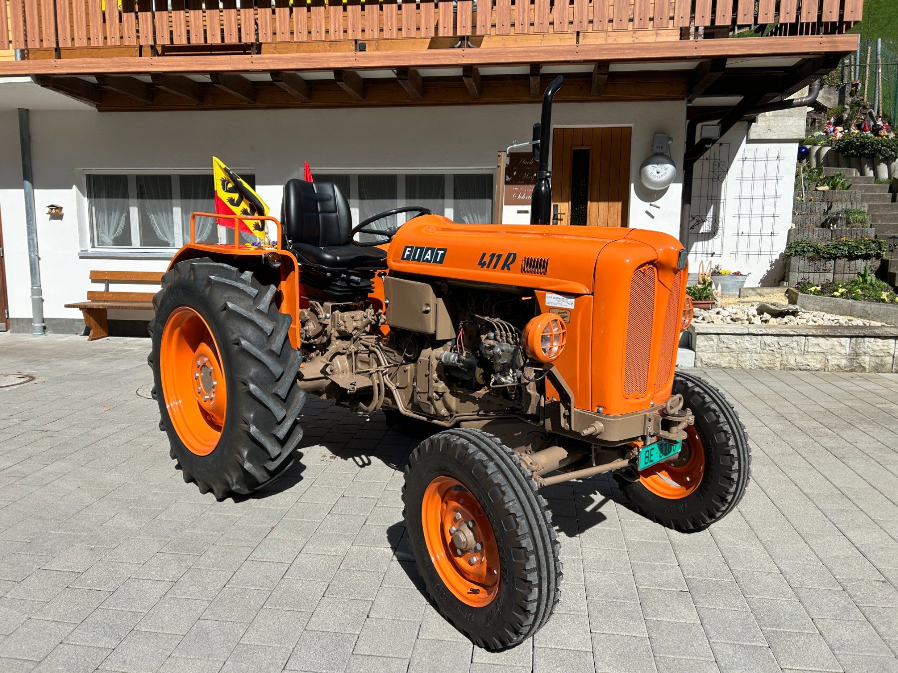 Oldtimer Traktor Fiat 411 R (Gebraucht) in Walkringen für CHF 12000 ...