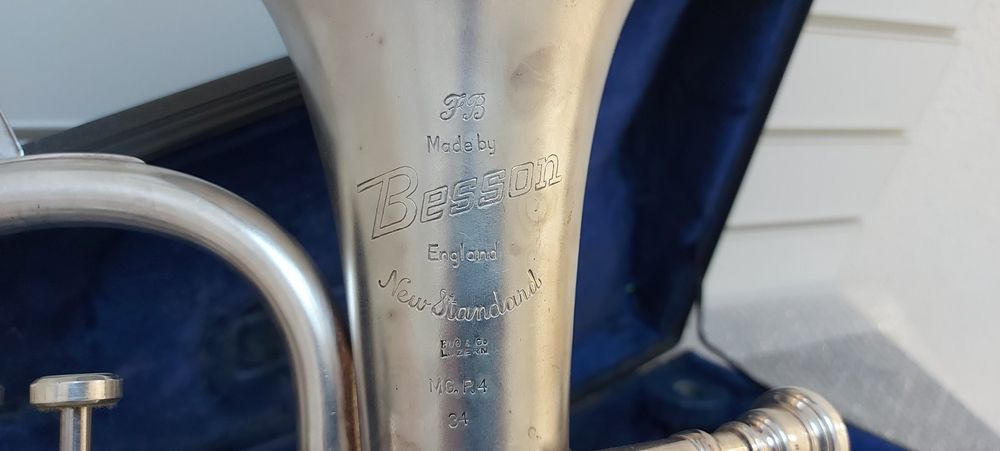 Es-Horn Besson fb inkl.koffer & mundstück | Kaufen auf Ricardo