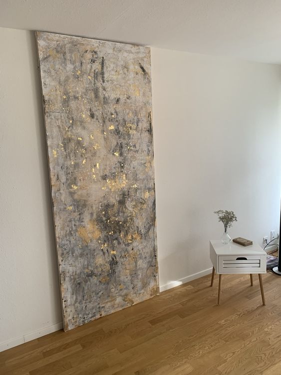 Bild Abstrakt Gold | Kaufen auf Ricardo