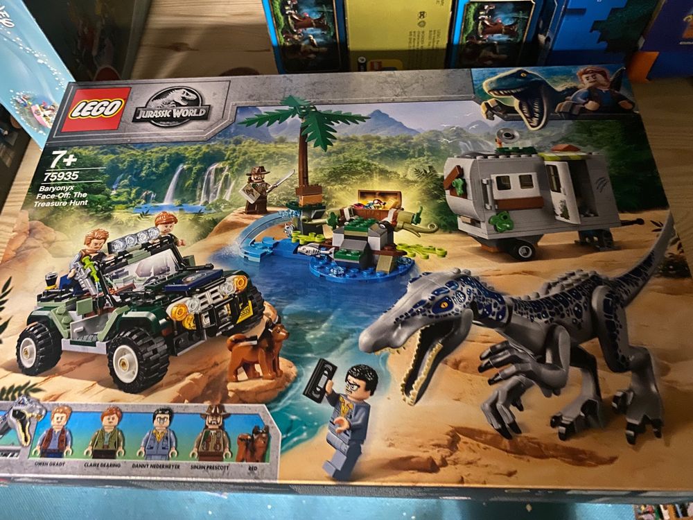 Lego Baryonyx 75935 , LEGO® Jurassic World Baryonyx : la chasse au ...