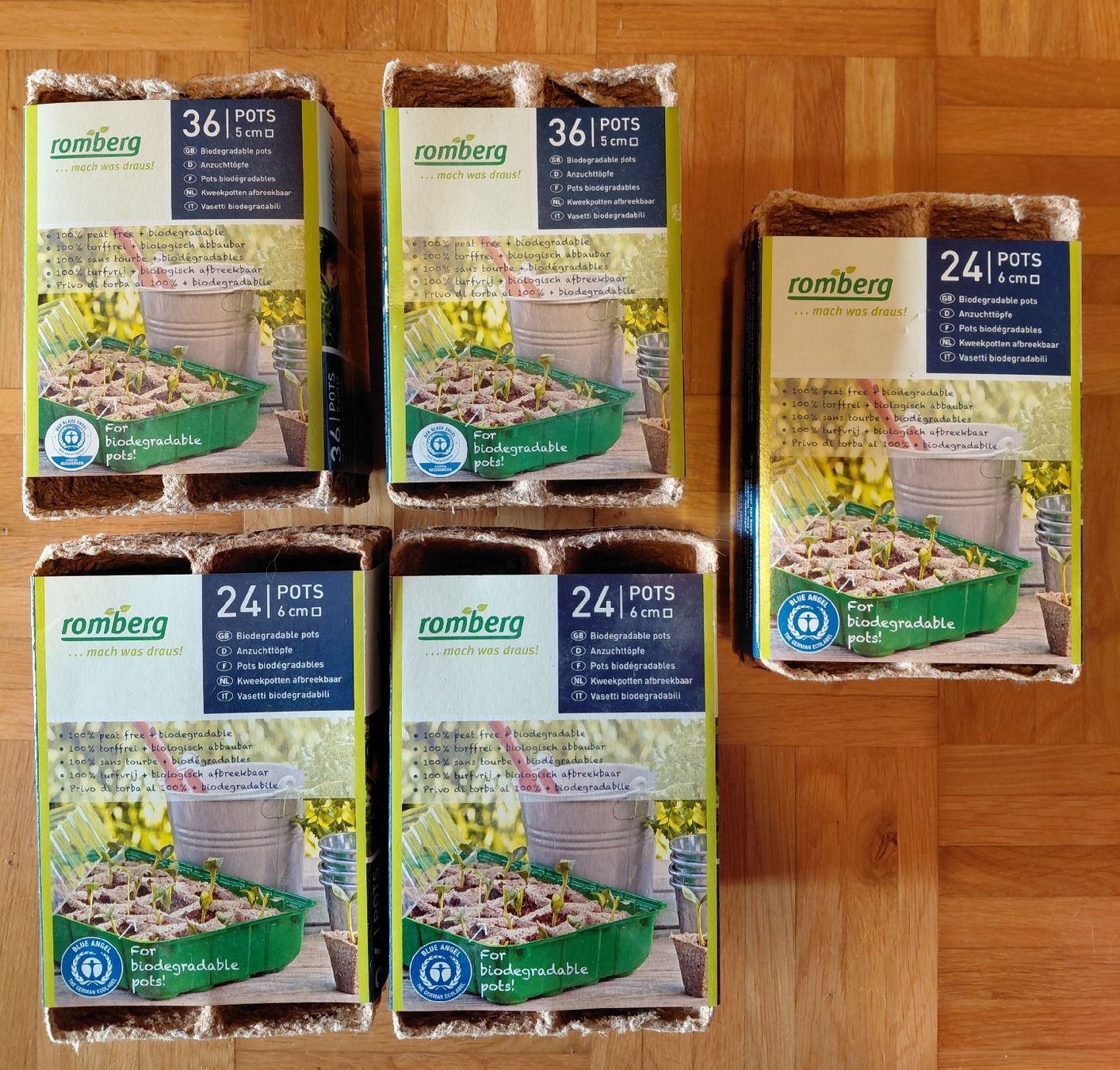 Grand lot de pots de culture (Neuf avec emballage d'origine) à Tramelan ...