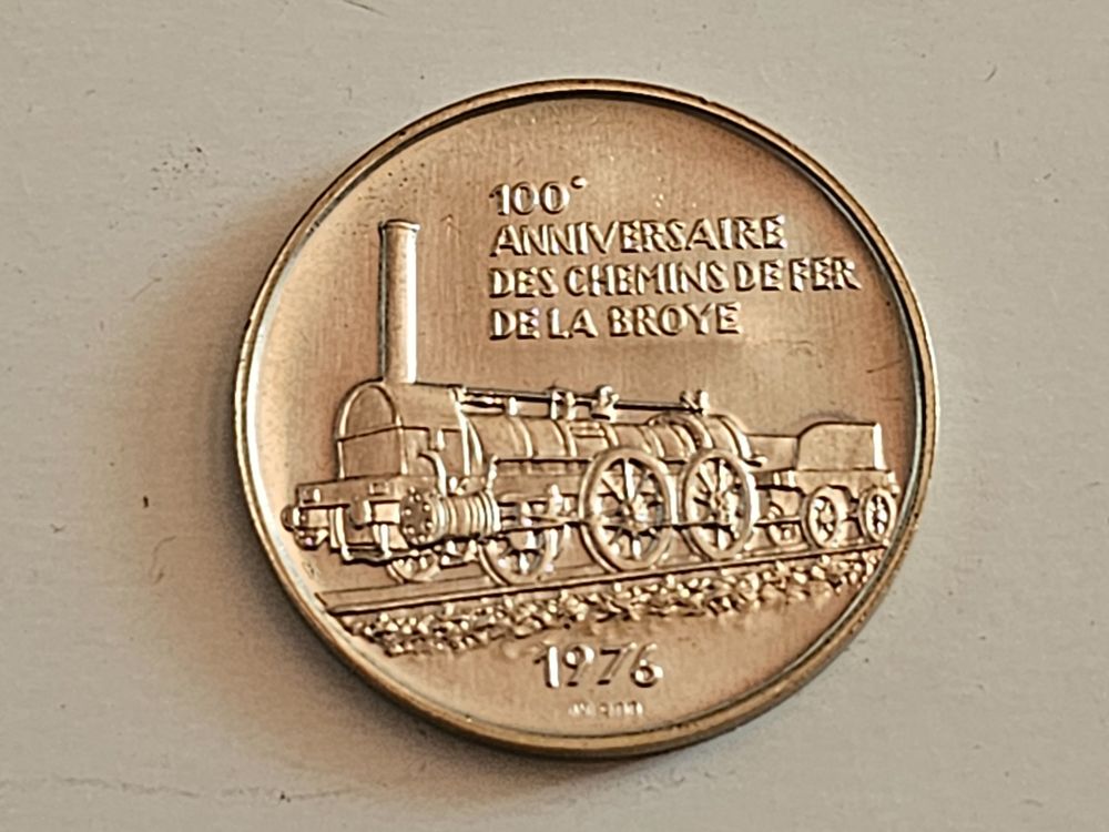 100°Anniversaire des Chemins de fer de La Broye (Gebraucht) in la neuveville für CHF 20.9 – mit ...