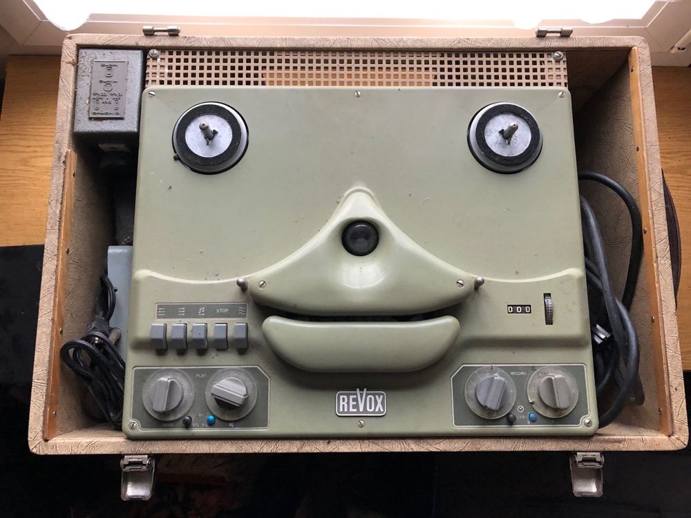 REVOX Spulentonband Modell D36 Stereo (Schweizer Armee) (Gebraucht) in ...