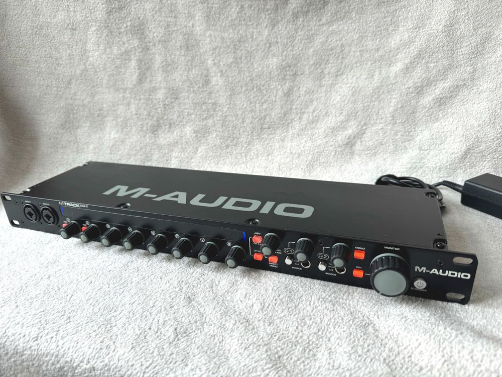 M-Audio Eight Track 24/96 USB HD Interface Octane Preamps (Gebraucht ...