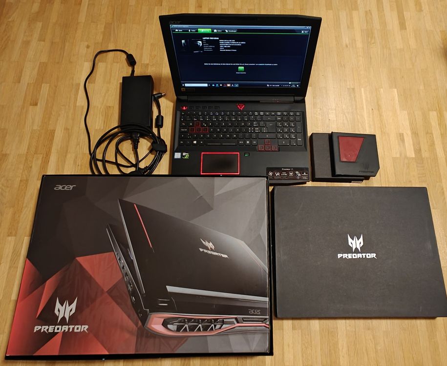Gaming Laptop Predator 15 GTX 1070 intelcore i7-6700HQ 32 GB (Gebraucht ...
