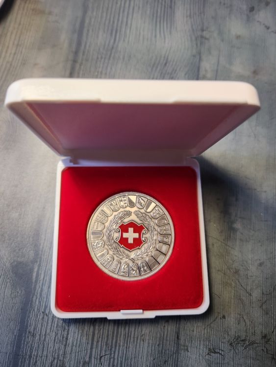 Schweizer Silbertaler 700 jahre Schweiz limitiert (Gebraucht) in Reiden für CHF 30 – mit ...