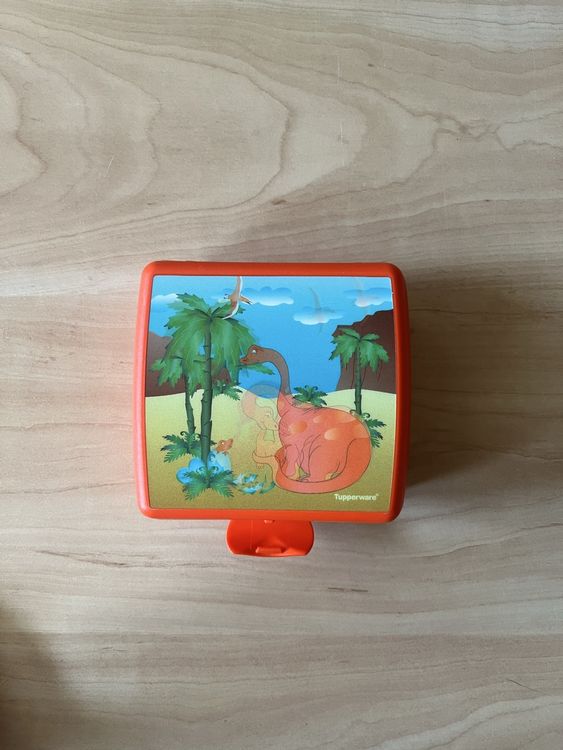 Tupperware Brotdose Dinosaurier Jurassic Park Retro Kult (Gebraucht) in ...