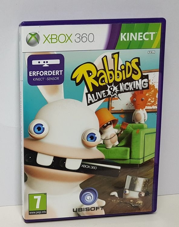 Raving Rabbids Alive und Kicking Kinect XB 360 (Gebraucht) in ...