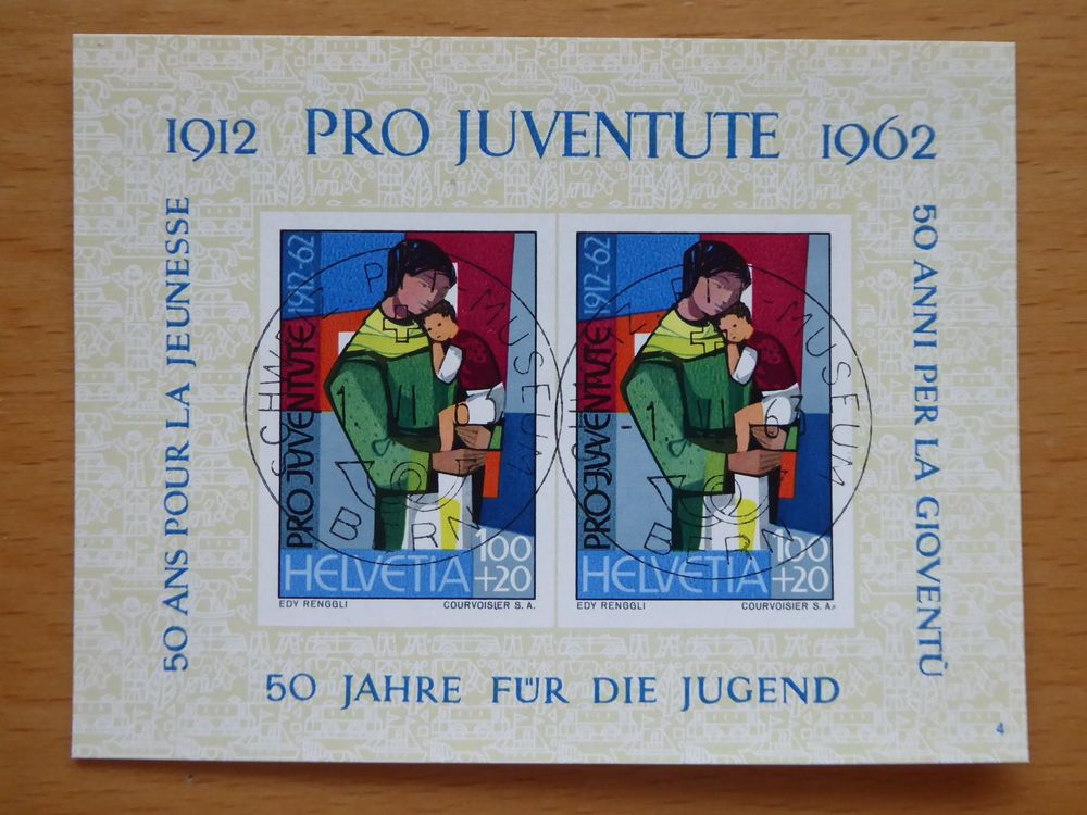 Raaaaaar PJ Block 1962 mit zweimal Vollstempel | Kaufen auf Ricardo