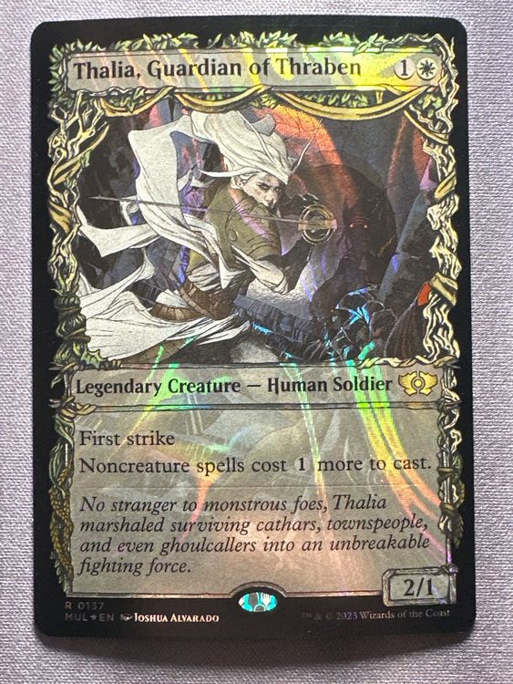 Thalia, Guardian of Thraben HALO FOIL Variant 0137 (Neu (gemäss ...