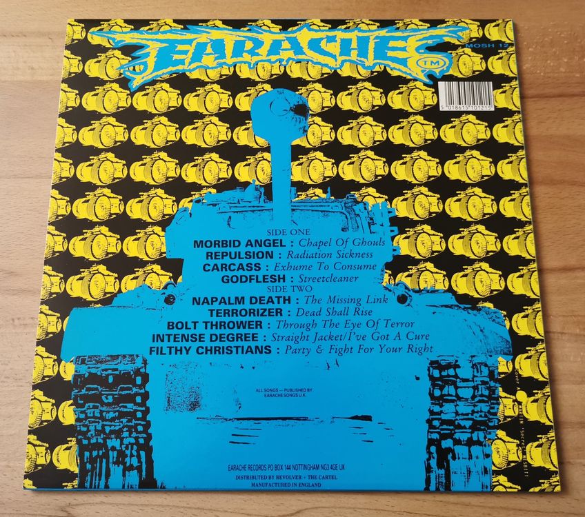 GRINDCRUSHER: Sampler LP + Single Morbid Angel Napalm Death | Kaufen ...