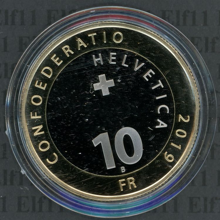 CHF__10.00 2019 Reh PP 10 Franken (Neu und originalverpackt) in Widnau für CHF 48 – mit ...