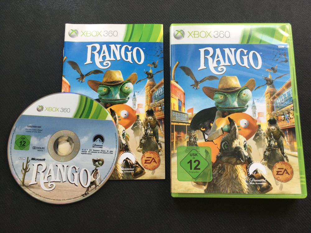 Rango für Xbox360 (Gebraucht) in St.Gallen für CHF 12.9 – mit Lieferung ...