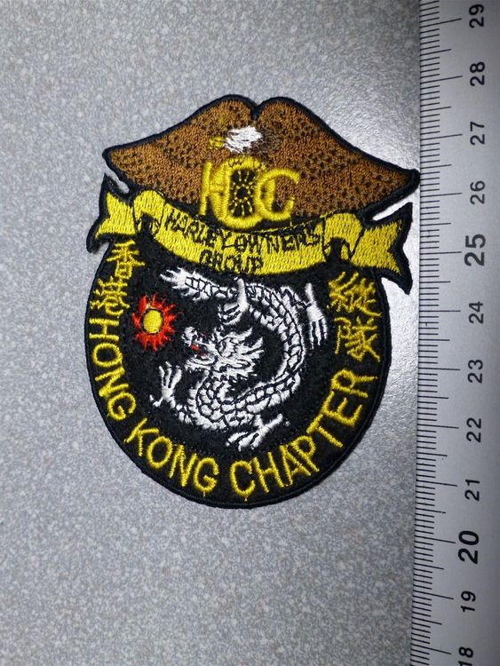 PATCH Harley Davidson HD Hong Kong Chap. (Gebraucht) in Gränichen für ...