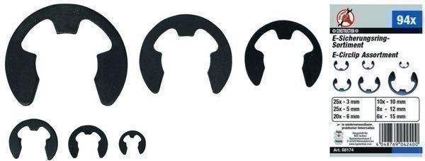 E-Sicherungsring-Sortiment Set., 94-tlg. (Neu und originalverpackt) in Dietikon für CHF 4 – mit ...