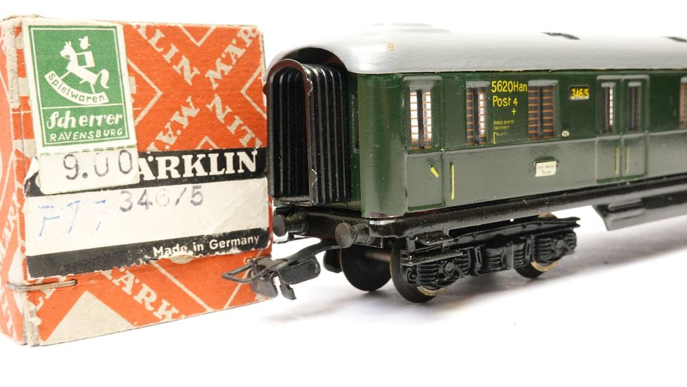 e52 Märklin 346/5J Gepäckwagen Blech / Bastelware (Gebraucht) in Thun ...