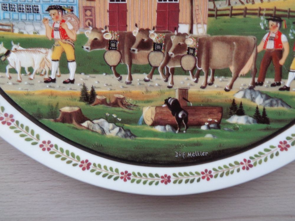 APPENZELLER ALPAUFZUG DÖLF METTLER BAUERNMALEREI LANGENTHAL (Gebraucht) in Henggart für CHF 22 ...