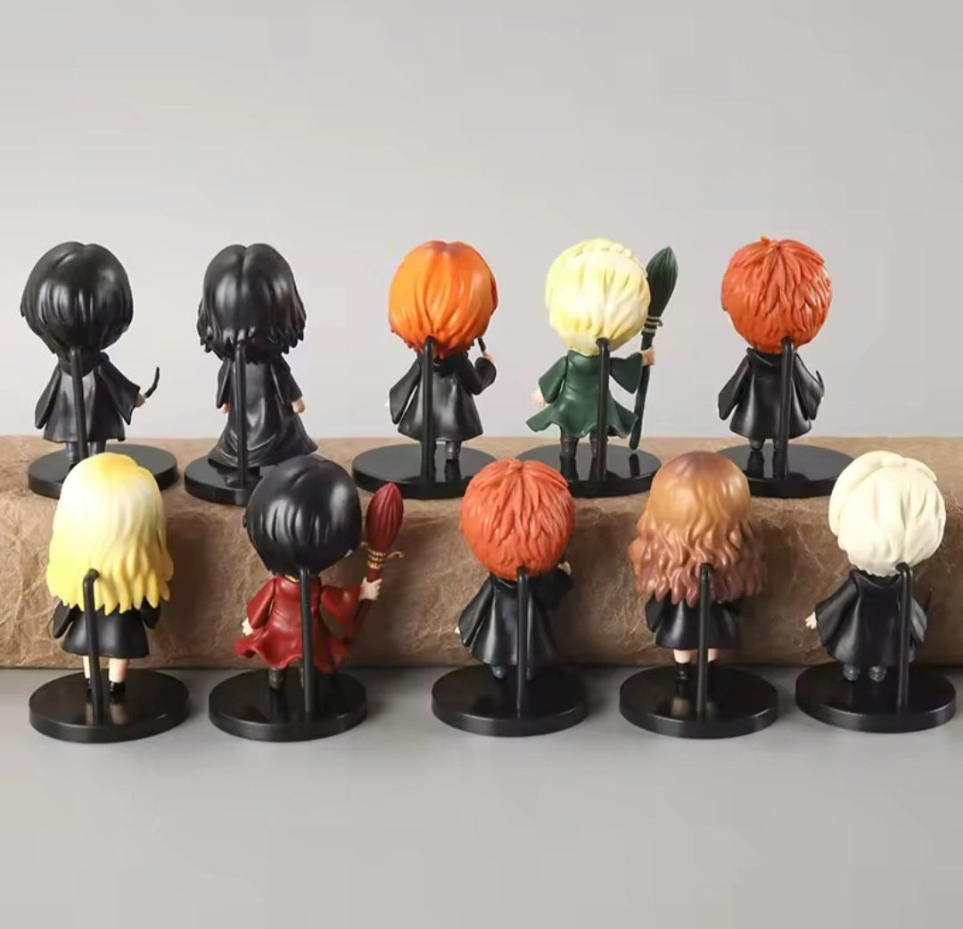 10 x figurines Harry Potter Hermione Ron Snape Draco Malfoy (Neuf avec ...