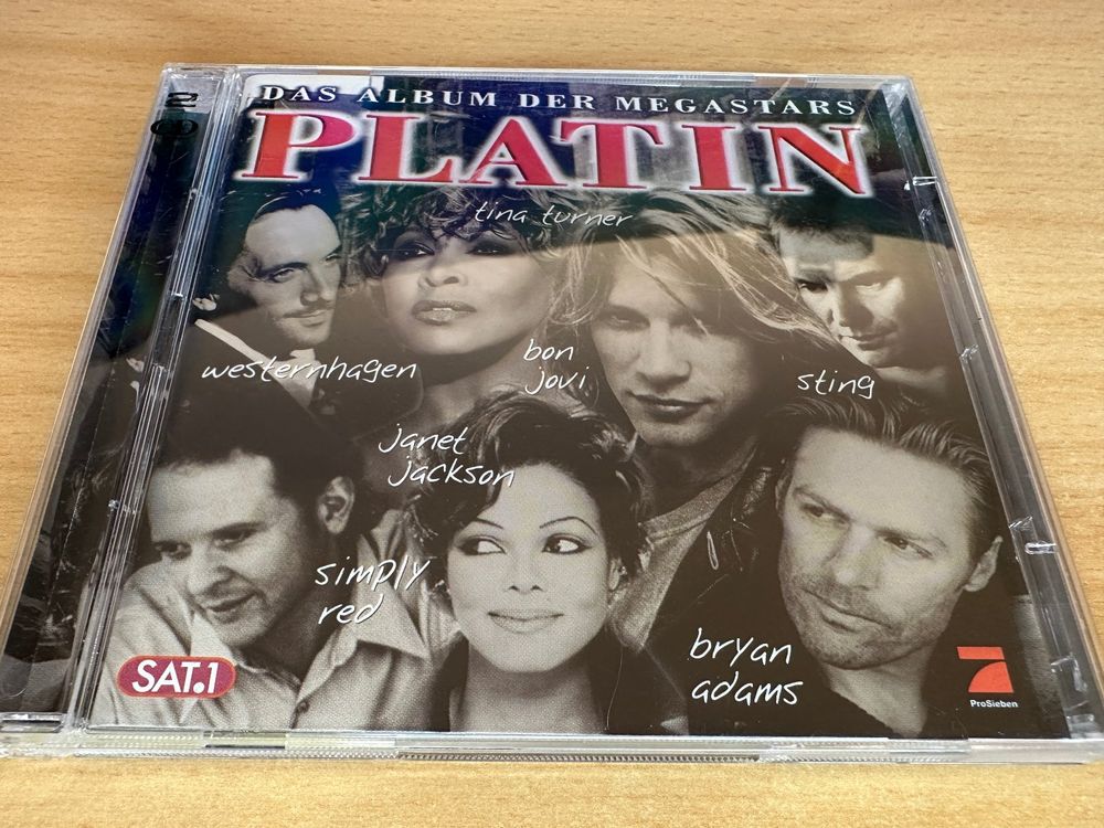 Various – Platin (Das Album Der Megastars) - 2 CD (Gebraucht) in Rikon ...