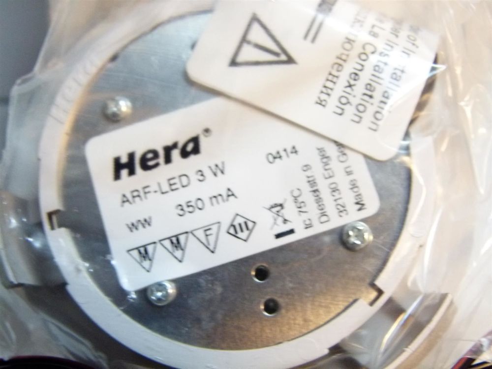 3Stk. Hera ARF 78 LED Einbauleuchten (Neu und originalverpackt) in ...