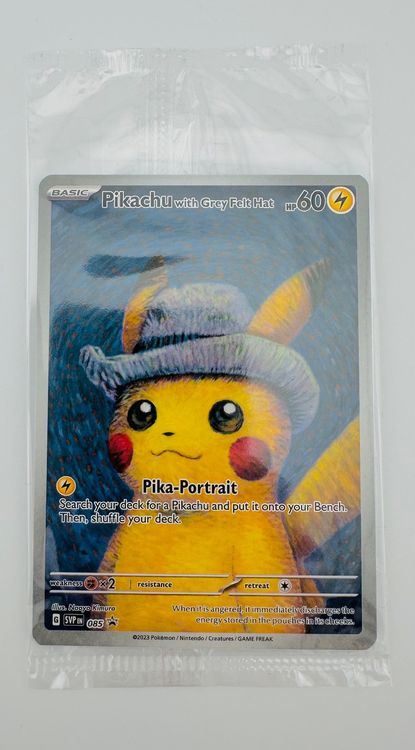 Pokemon Promo Pikachu with Grey Felt Hat 085 Sealed | Kaufen auf Ricardo