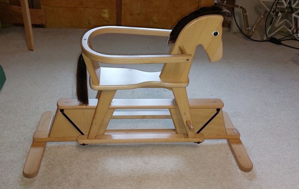 Geuther Holz Schaukelpferd, swingly Stern (Gebraucht) in Alt St. Johann ...